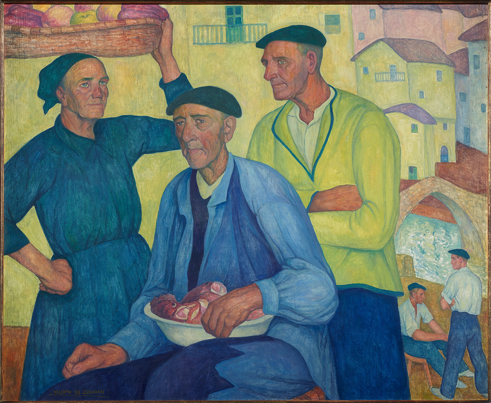 Basque Villagers | Valentín de Zubiaurre | Santander Fundación